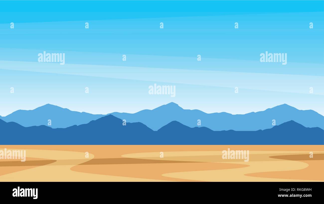 Texas scenic view Stock Vector Images - Alamy
