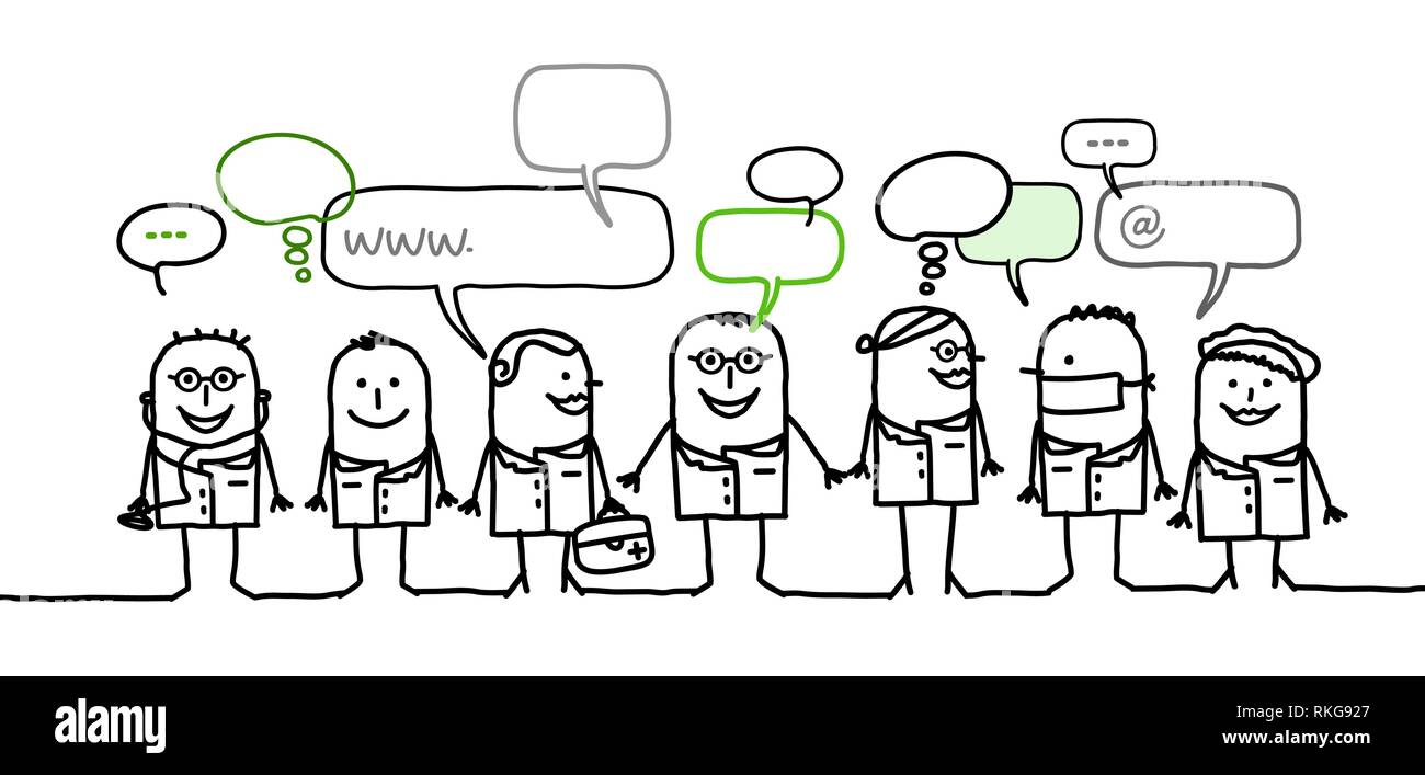 Social communication networking concept Stock Vector Images - Alamy