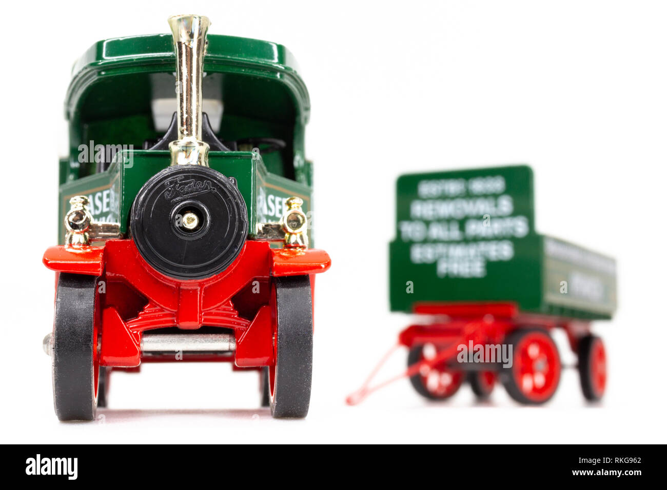 Matchbox Models of Yesteryear Y-27 Foden Steam Wagon with trailer 1922 ...