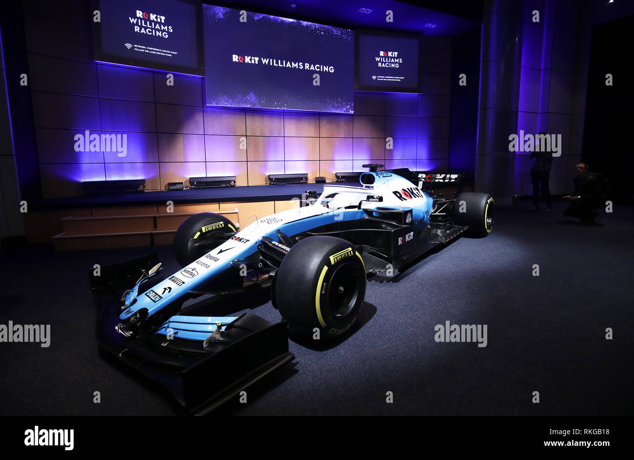Unveiling of the new livery FW42 during the Williams 2019 livery launch ...
