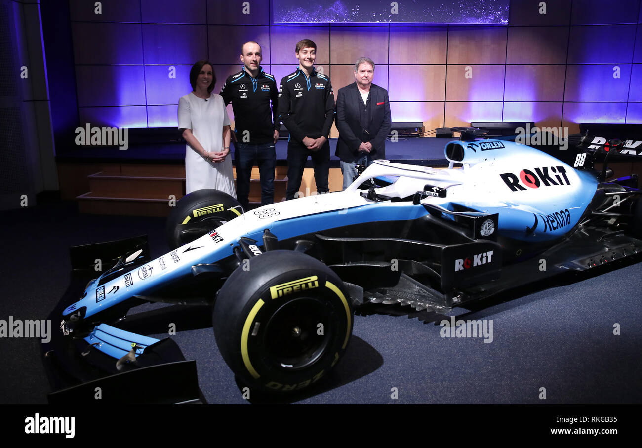 Unveiling of the new livery FW42 with Williams Formula One deputy team ...