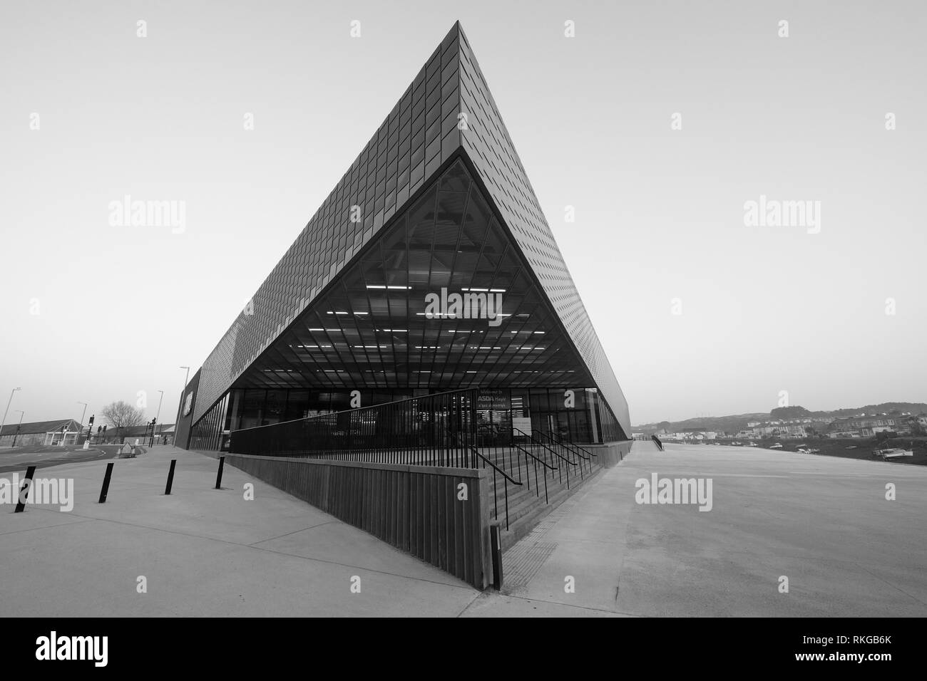 ASDA Supermarket Hayle Cornwall Stock Photo - Alamy