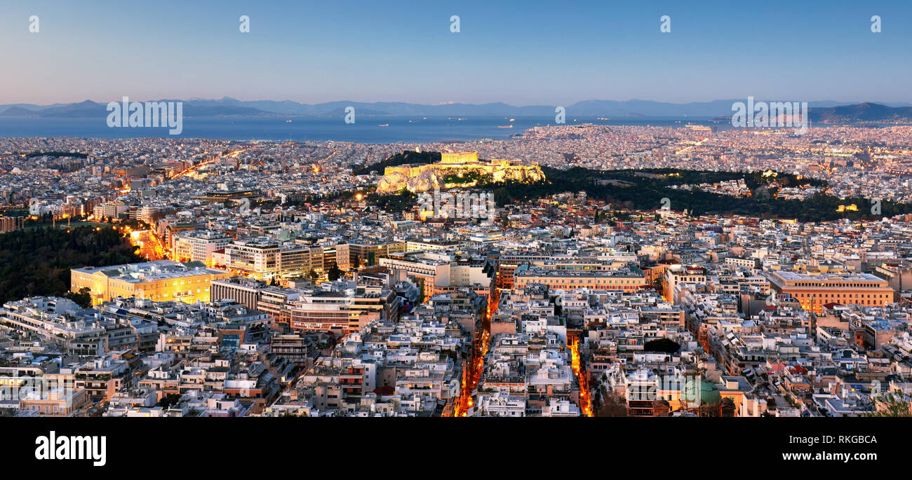 Athens Skyline High Resolution Stock Photography and Images - Alamy