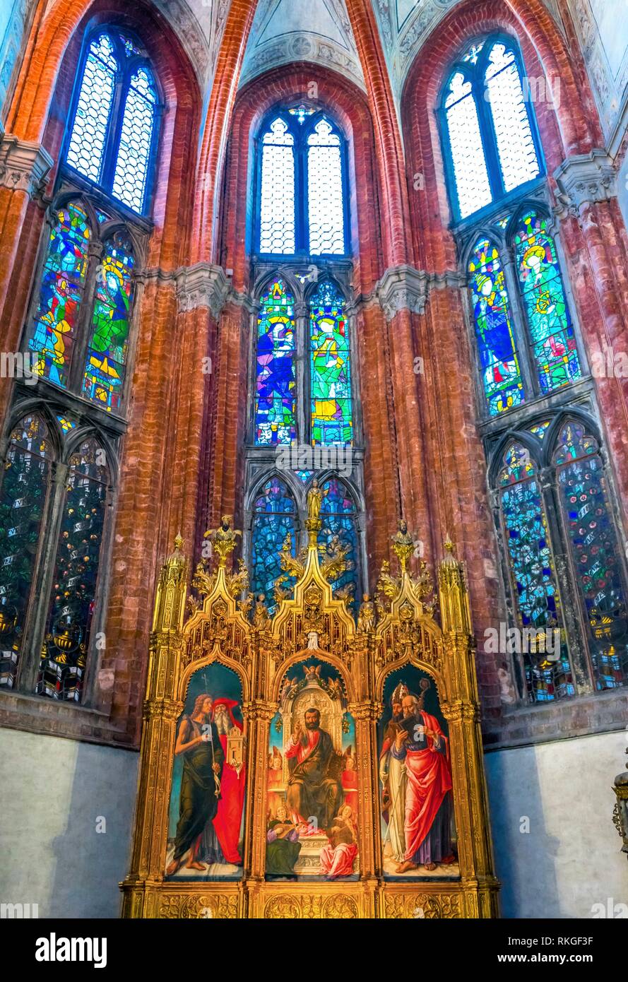 Saint mark enthroned painting hi-res stock photography and images - Alamy