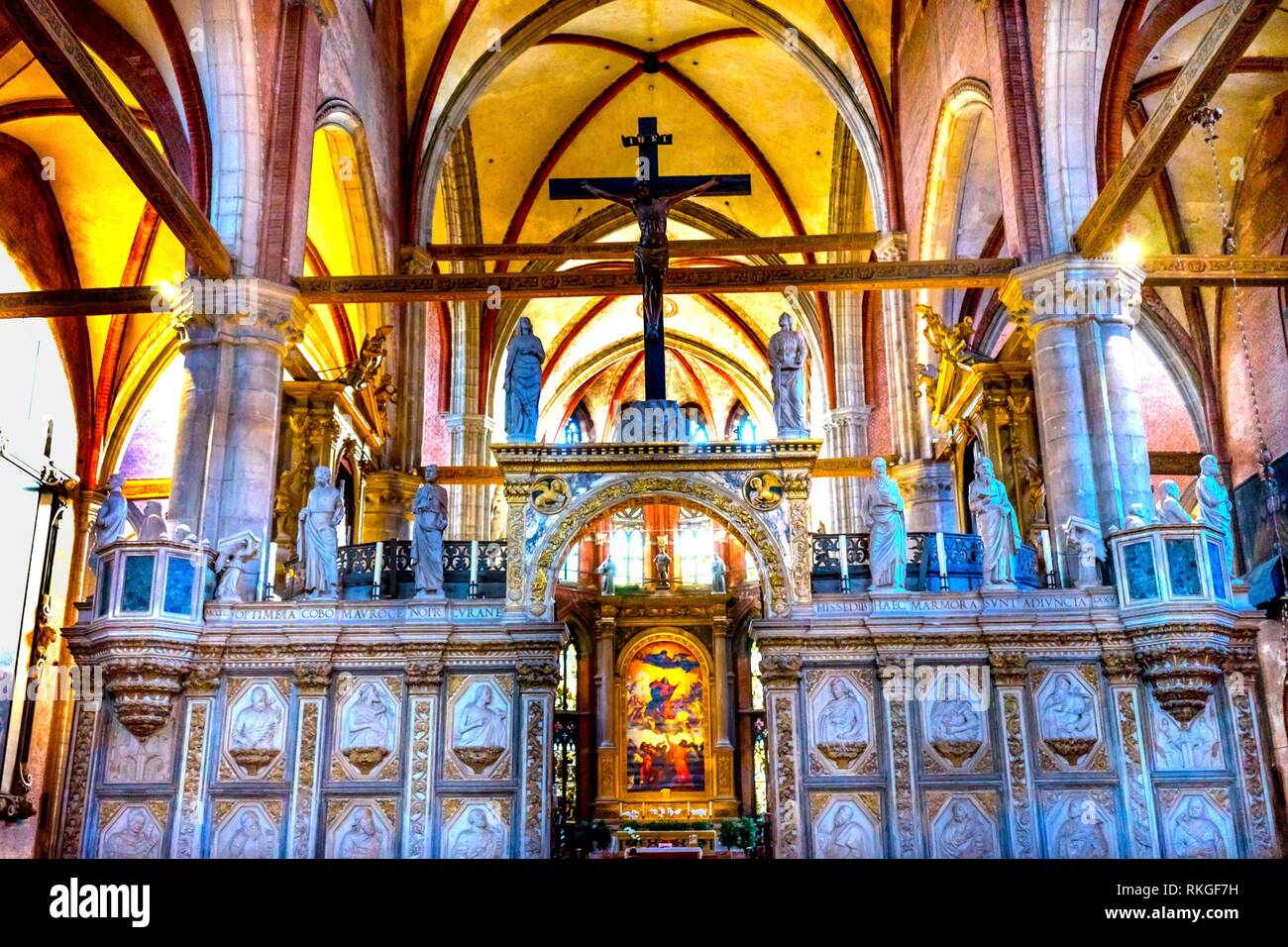 Assumption of the virgin, by titian hi-res stock photography and images ...