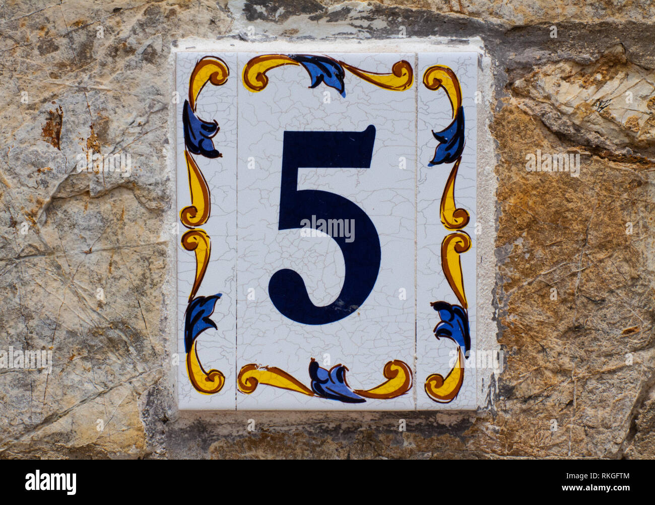 House no. 5 Stock Photo - Alamy