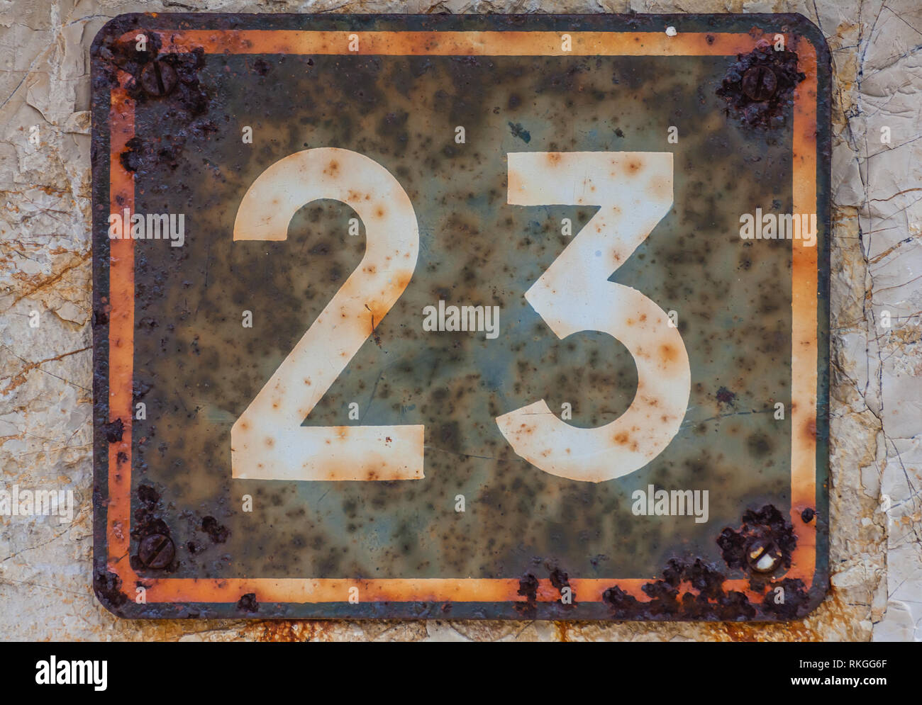 House number 23 hi-res stock photography and images - Alamy