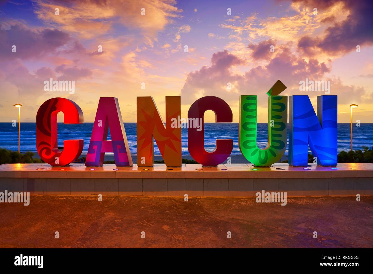 Cancun Sign High Resolution Stock Photography and Images - Alamy