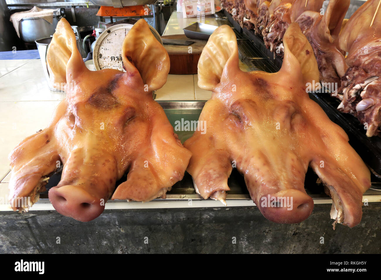 The Market, Rayong City, Rayong Province, Thailand Stock Photo - Alamy