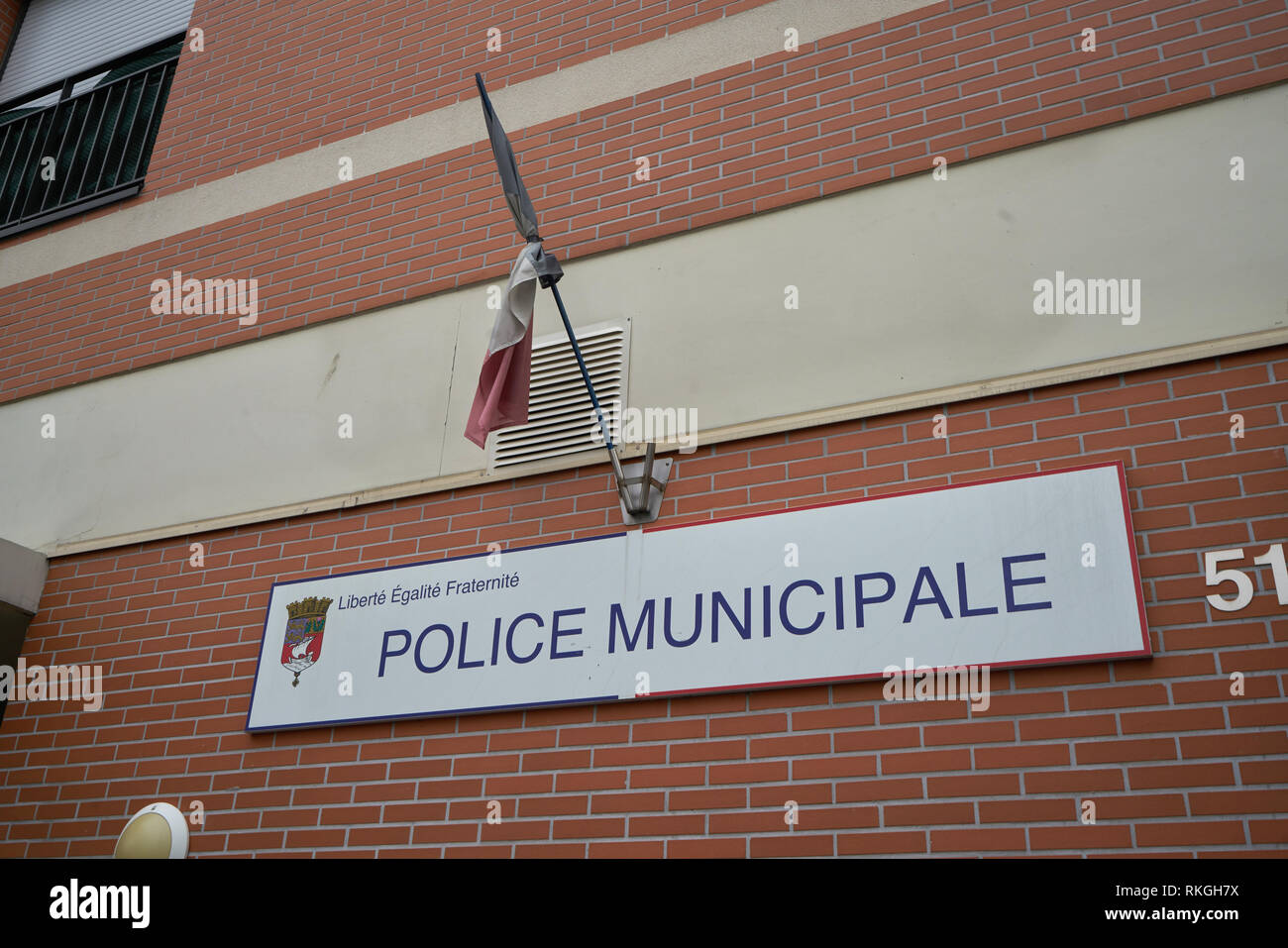 French police station hi-res stock photography and images - Alamy