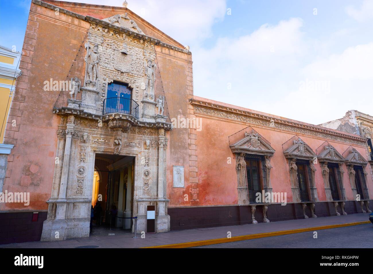 Colonial house merida yucatan mexico hi-res stock photography and ...
