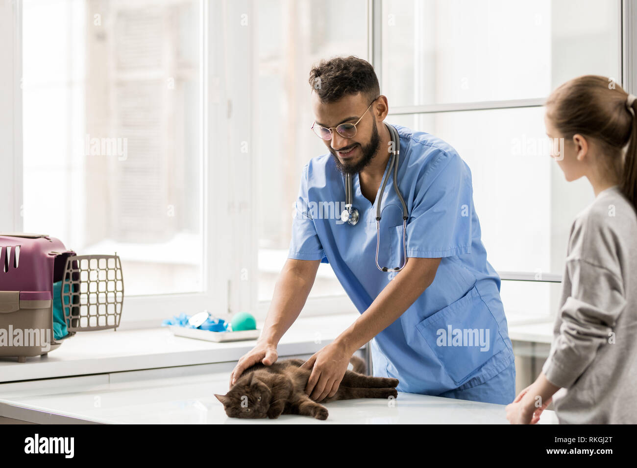 Visiting the vet hi-res stock photography and images - Alamy