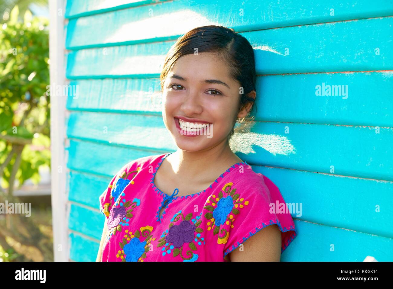 Cute mayan girl hi-res stock photography and images - Alamy