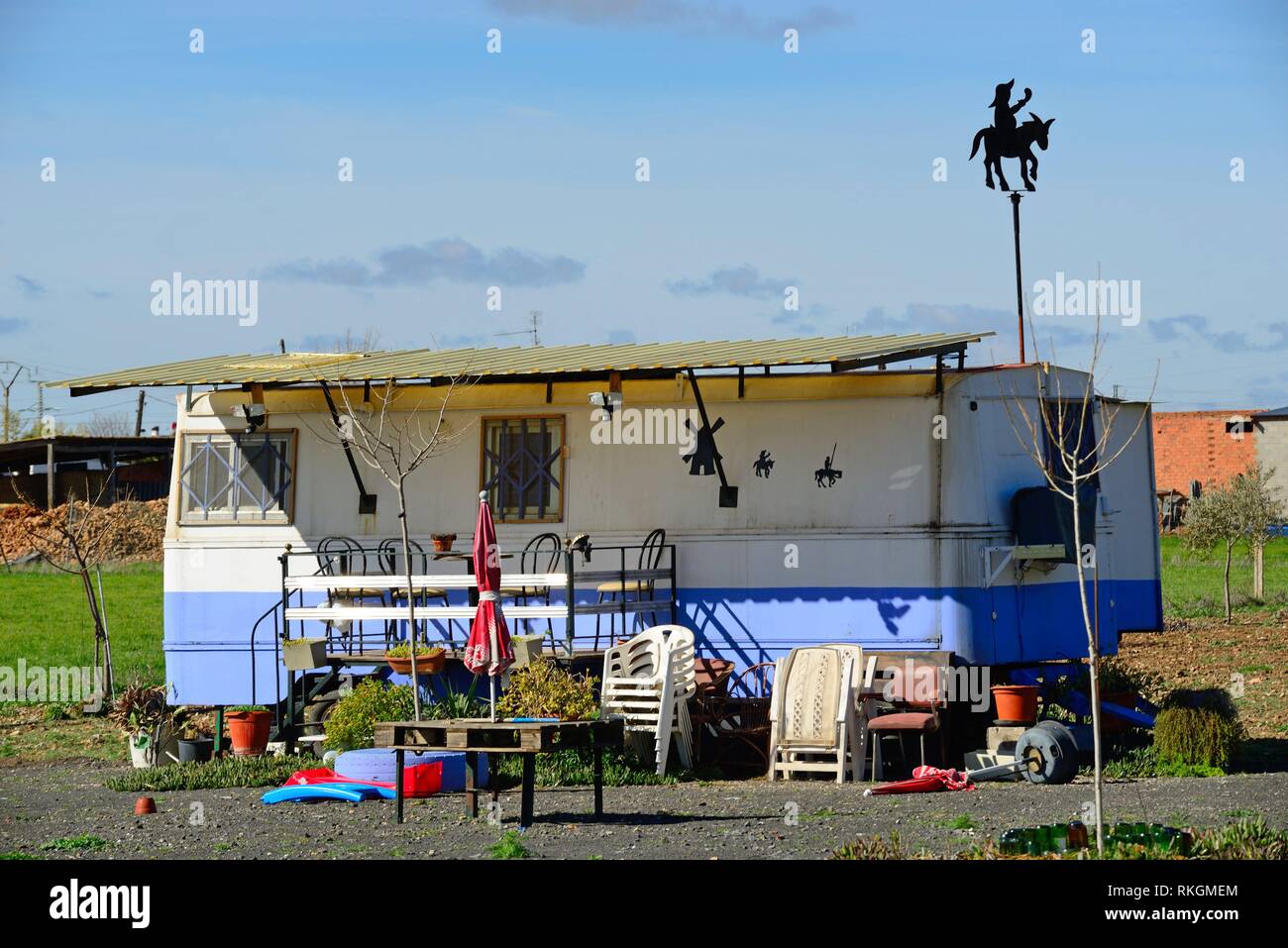 Caravan parked hi-res stock photography and images - Alamy