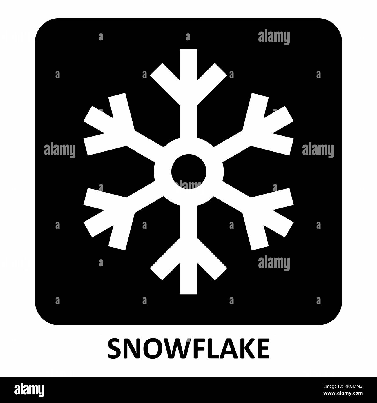 Snowflake icon illustration Stock Vector Image & Art - Alamy Snowflake icon illustration Stock Vector Image & Art - Alamy