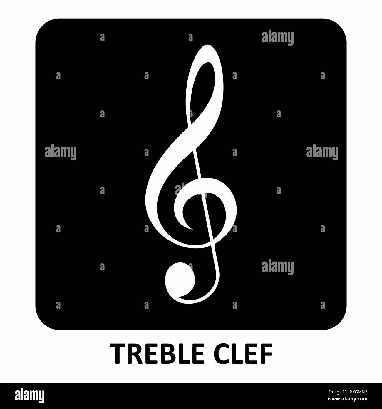 Classic treble clef music hi-res stock photography and images - Alamy
