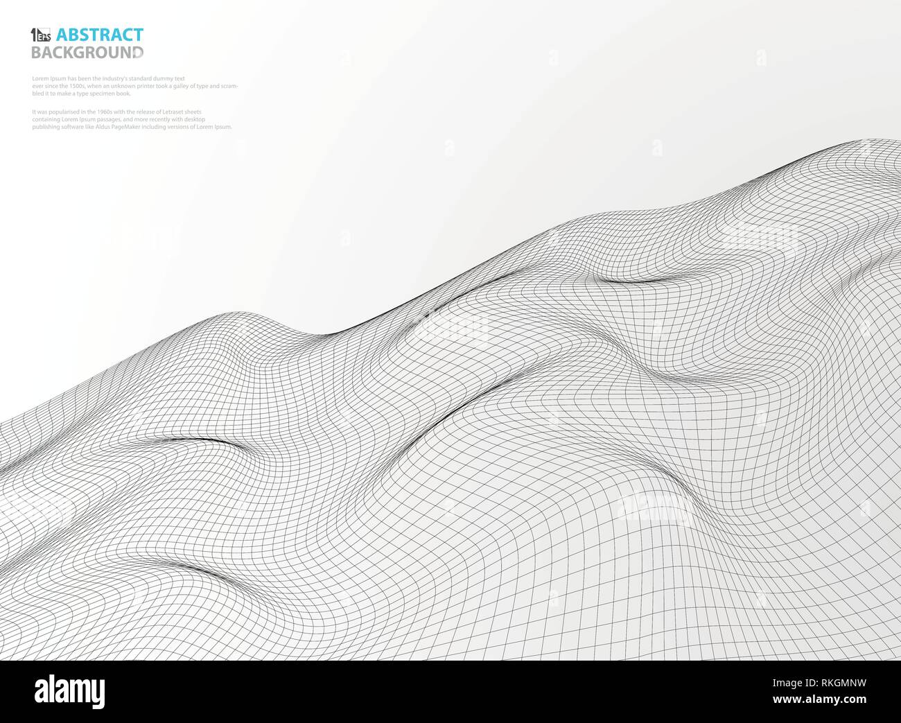 Abstract square mesh shape design background. You can use for artwork ...