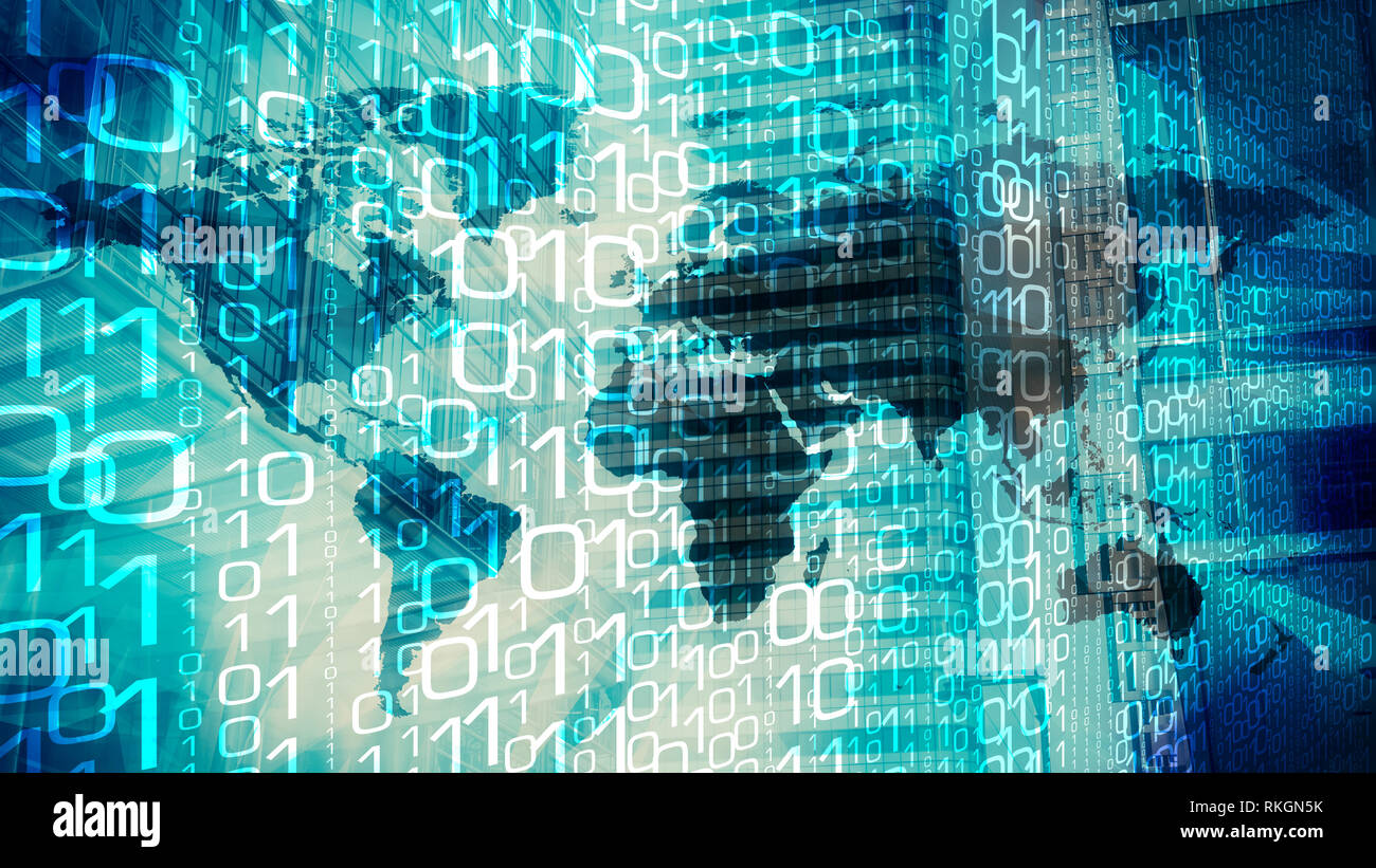 Machine learning artificial intelligence working algorithm Stock Photo ...