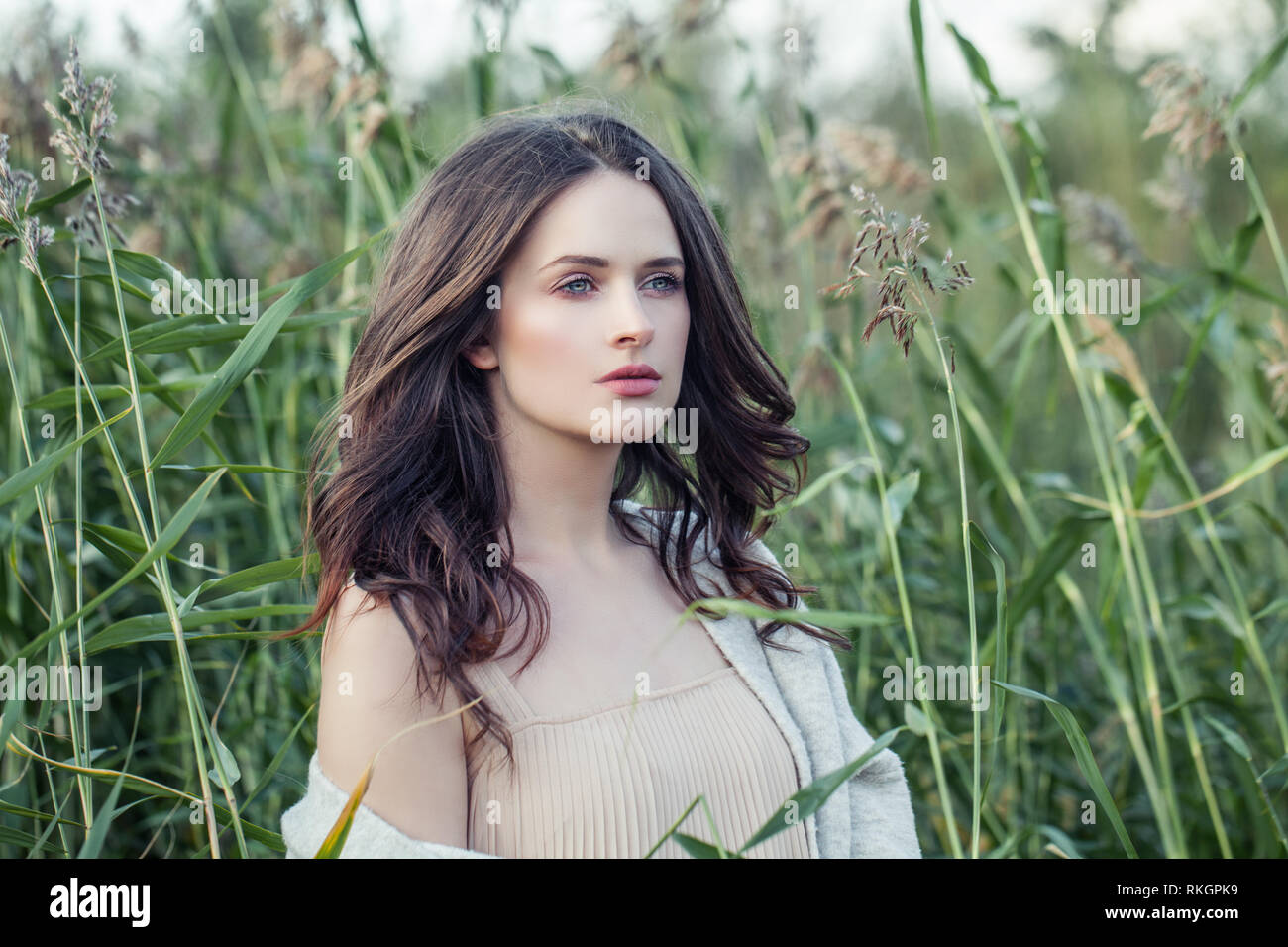 Beautiful female model hi-res stock photography and images - Alamy