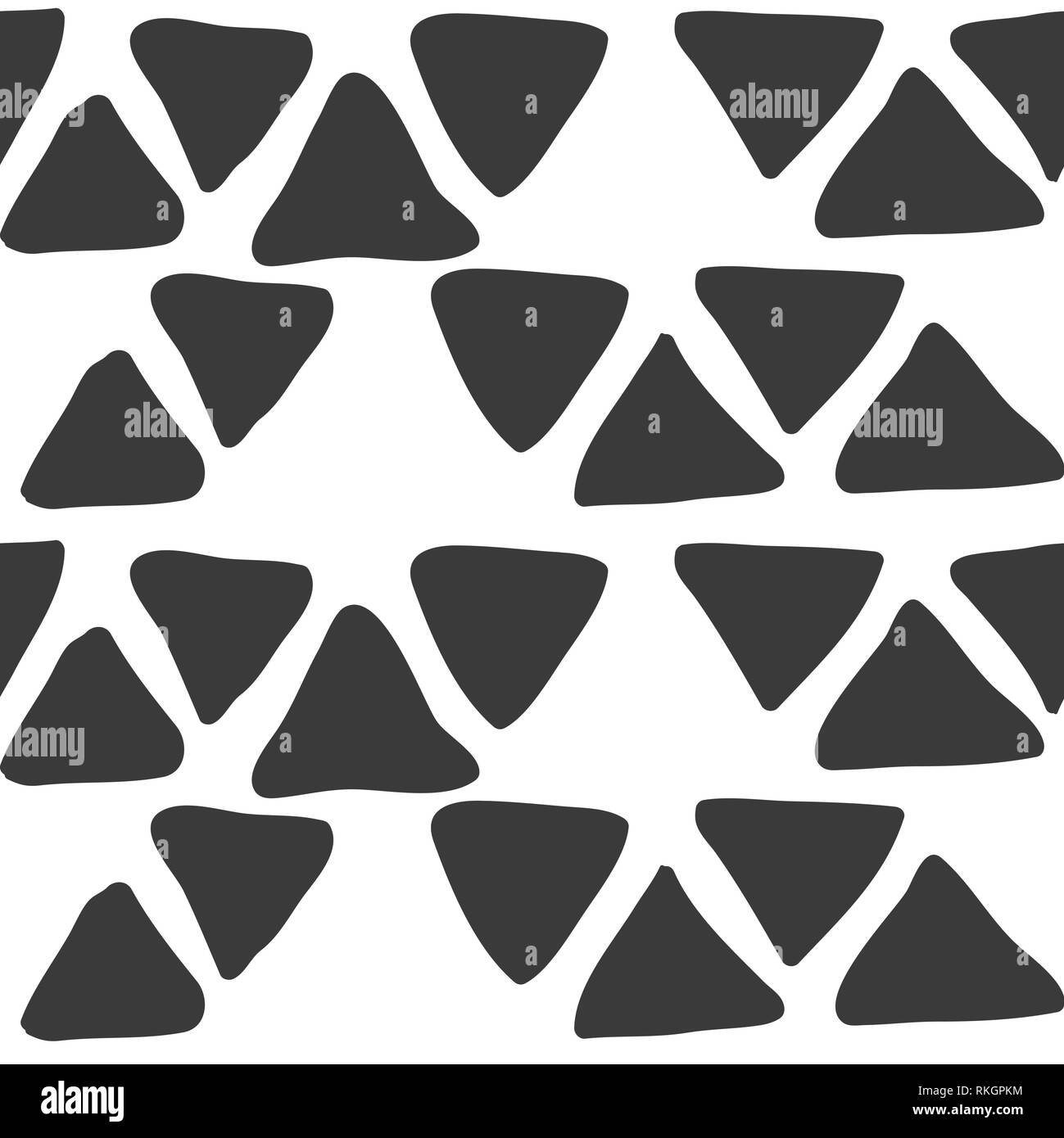 Triangle seamless pattern. Vector illustration Stock Vector Image & Art ...