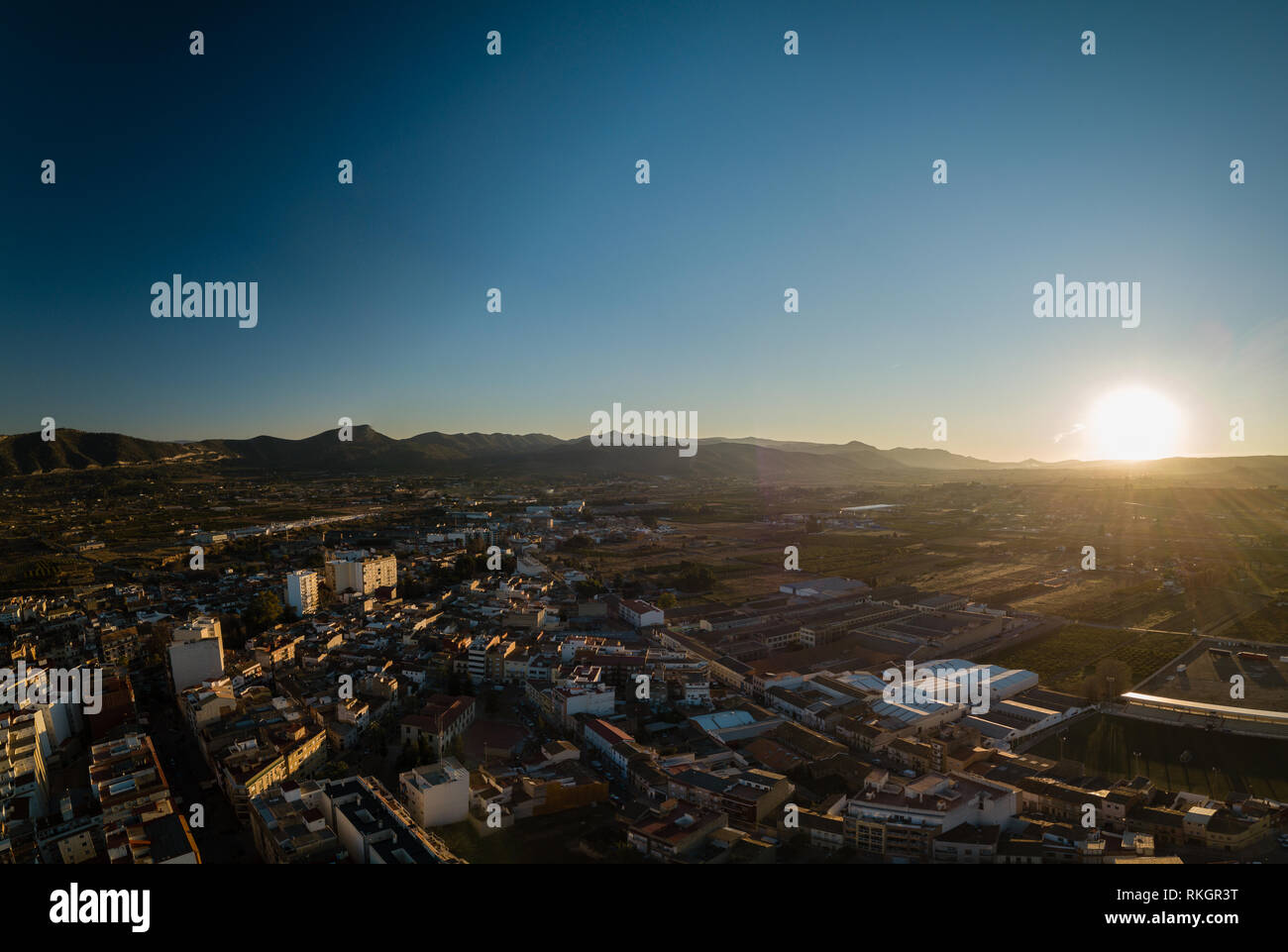 Aerial view canals hi-res stock photography and images - Alamy