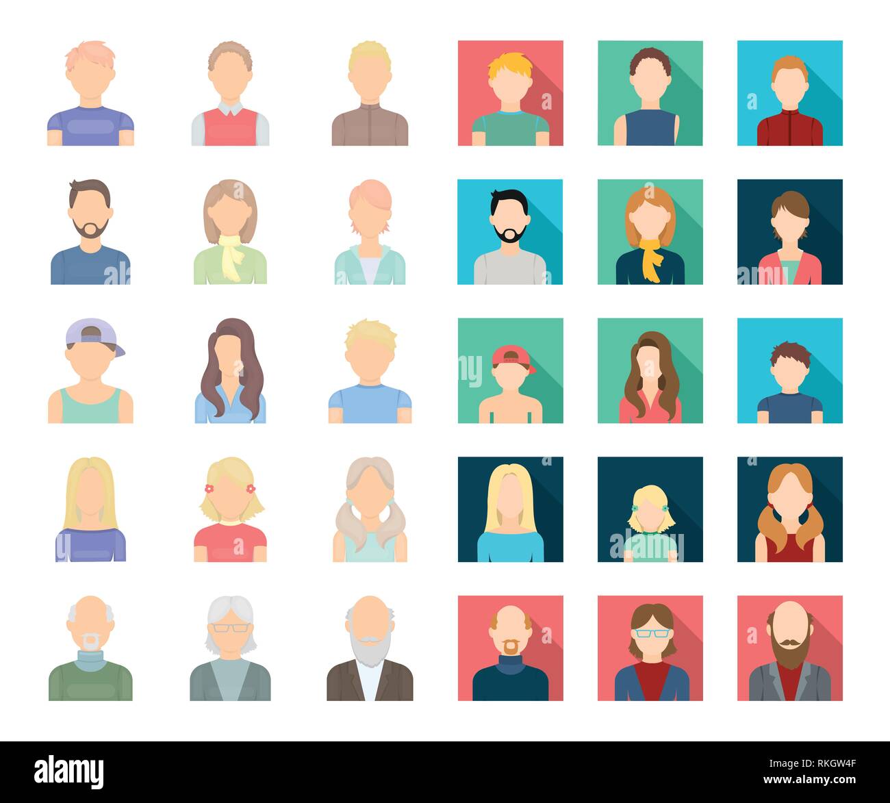 appearance,art,athlete,avatar,bald,beard,boy,cartoon,flat,collection ...