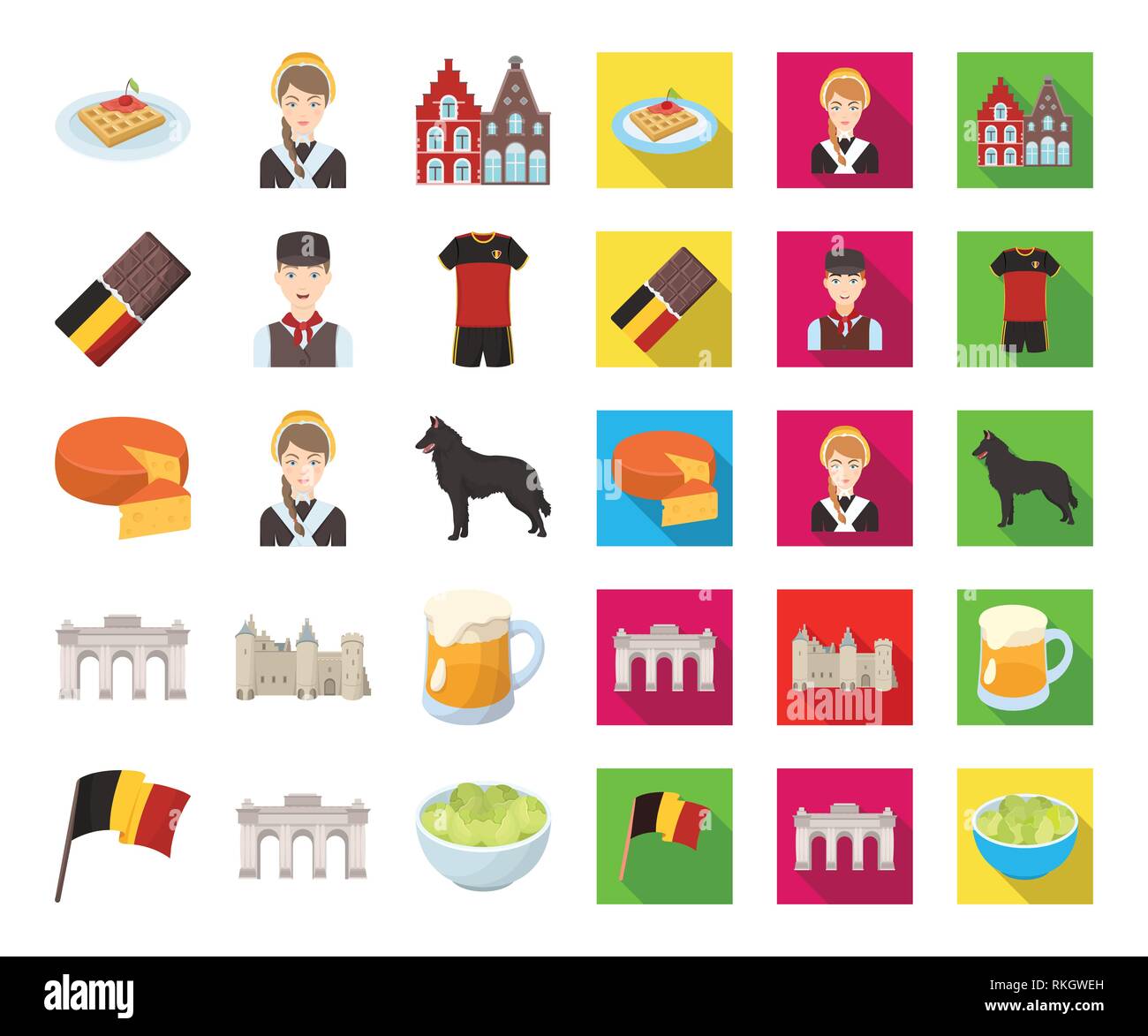 Belgium Culture Symbols