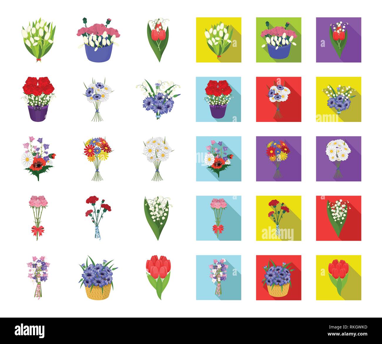 bellflower,blossom,bouquet,braid,bud,bunch,carnation,cartoon,flat ...