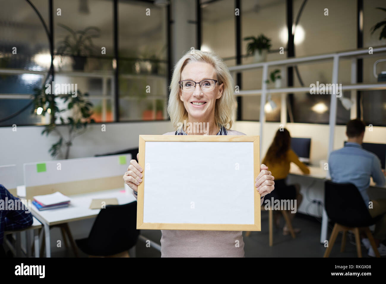 Finding job banner Stock Photo - Alamy
