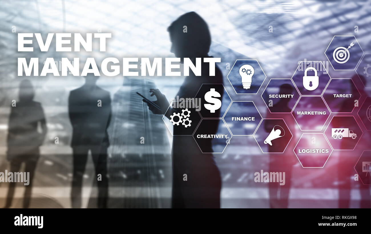 Event management Concept. Event management flowchart. Event management ...