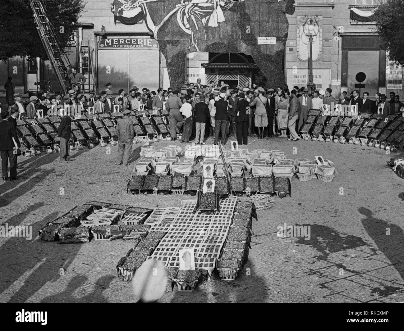 Grape Festival, naples 1920 Stock Photo - Alamy