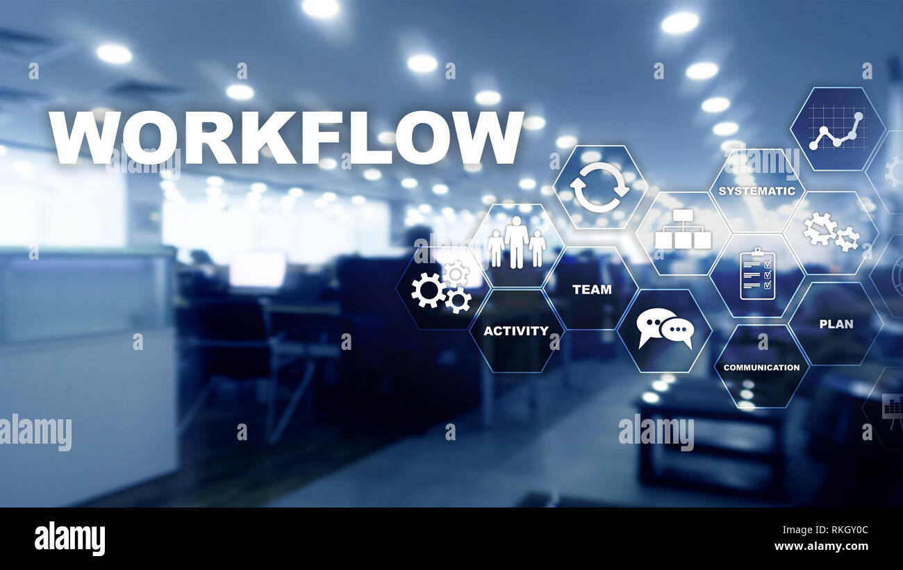 Automation of business workflows. Work process. Reliability and ...