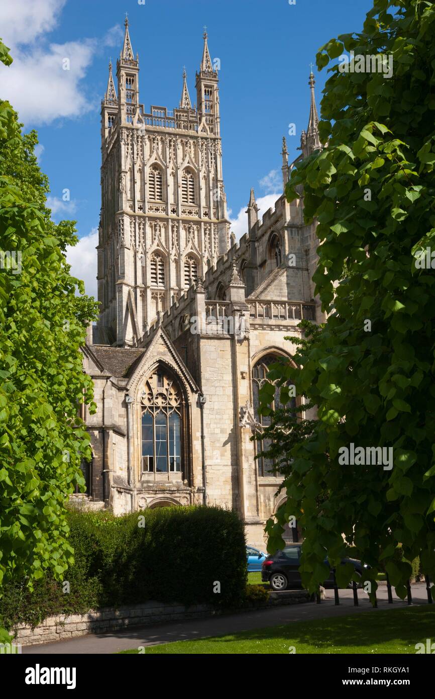 Gloucester Cathedral Tower High Resolution Stock Photography and Images ...