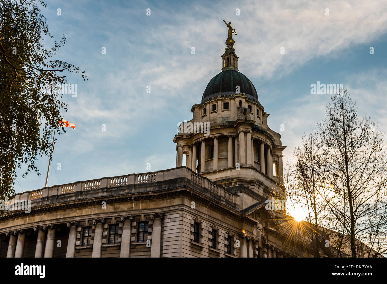 Central Criminal Courts Old Bailey High Resolution Stock Photography ...