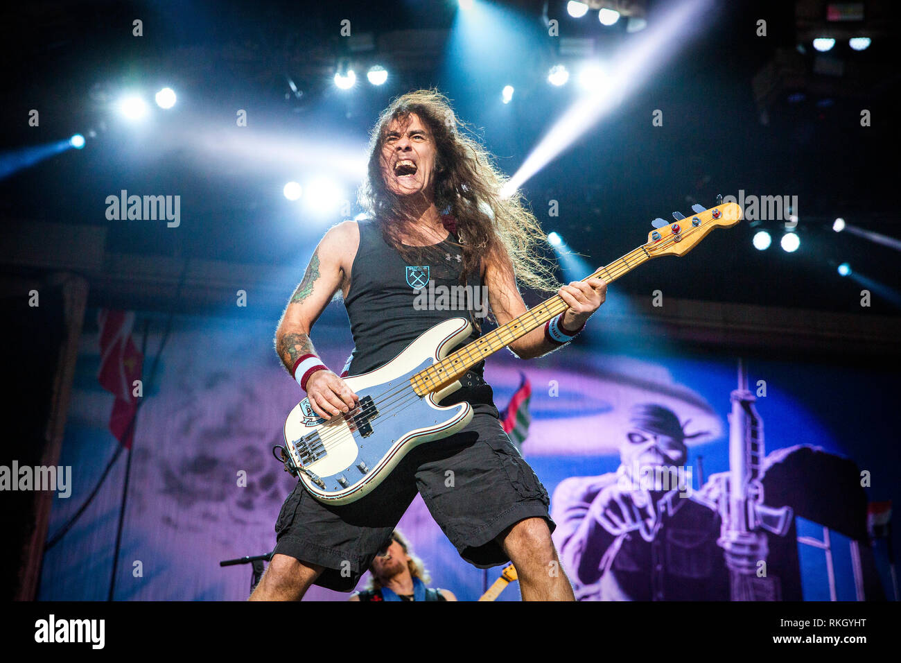 Steve harris iron maiden hi-res stock photography and images - Alamy