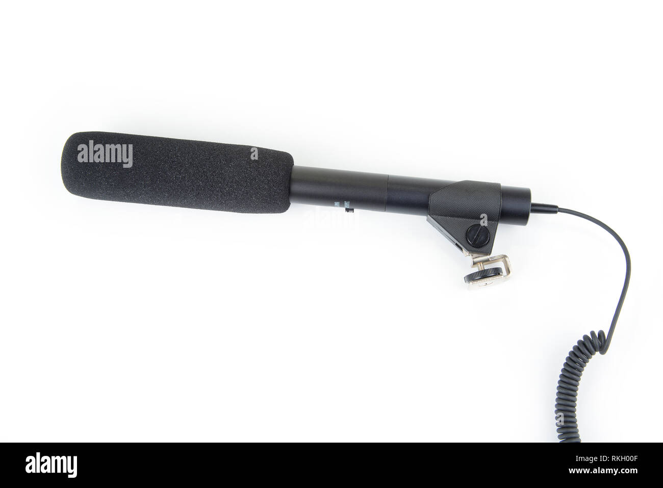 Shotgun microphone with long and short length Stock Photo - Alamy