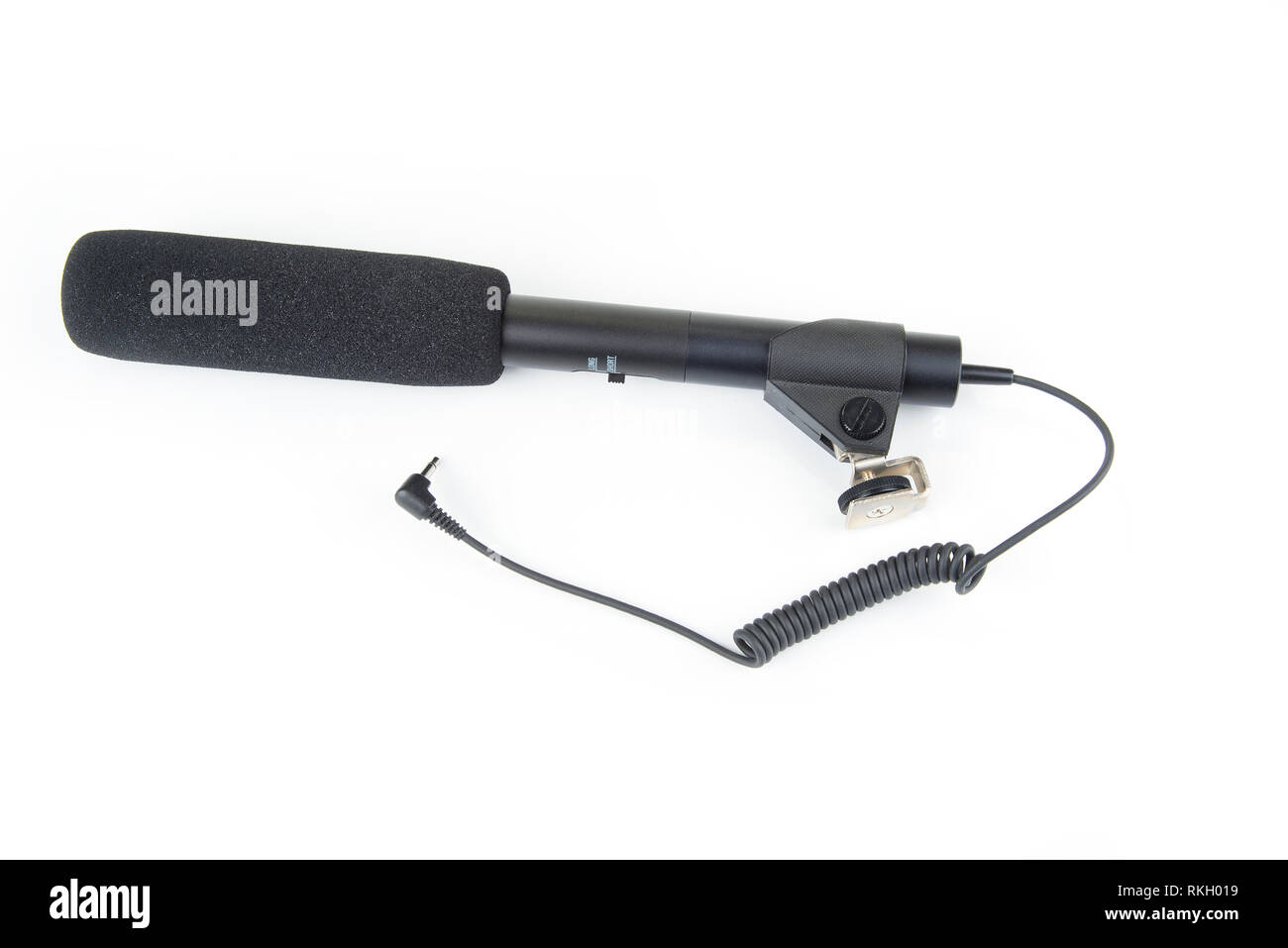 Shotgun microphone with long and short length Stock Photo - Alamy
