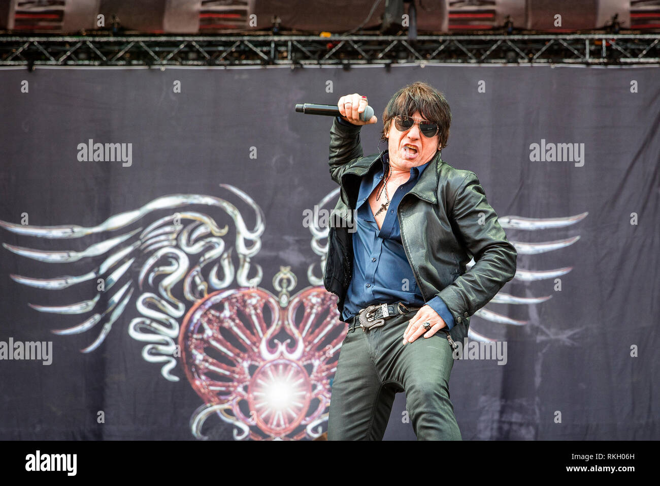 Sweden, Solvesborg - June 9, 2018. The American hard rock band ...