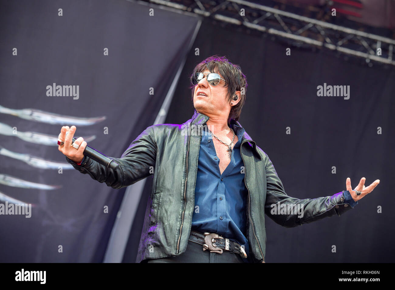 Sweden, Solvesborg - June 9, 2018. The American hard rock band ...