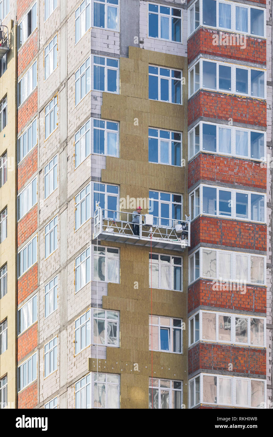 Styrofoam facade insulation hi-res stock photography and images - Alamy