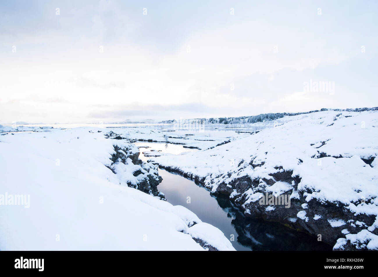ICELAND: Silfra is a rift formed in the divergent tectonic boundary ...