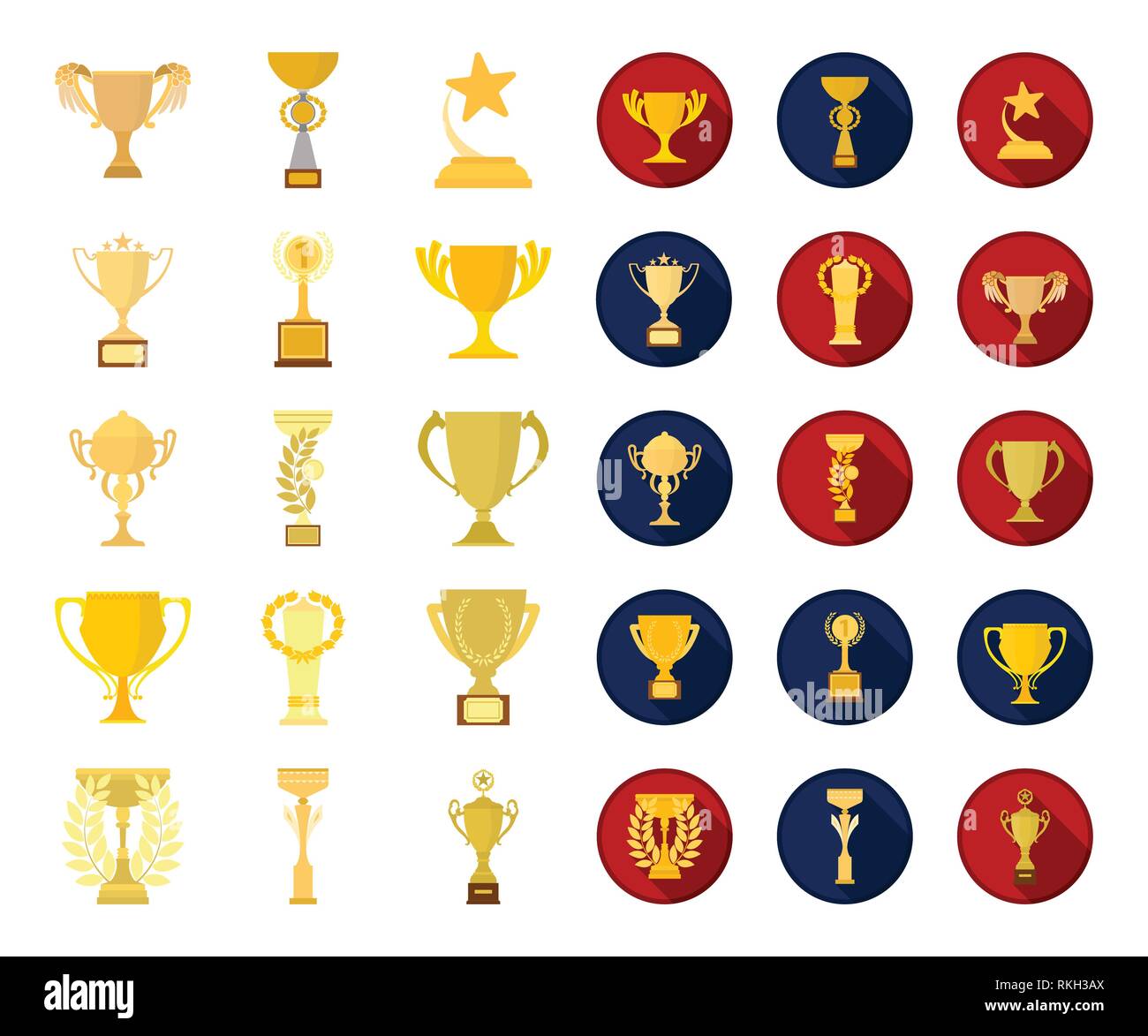 art,cartoon,flat,challenge,champion,collection,cup,design,gold,gray ...