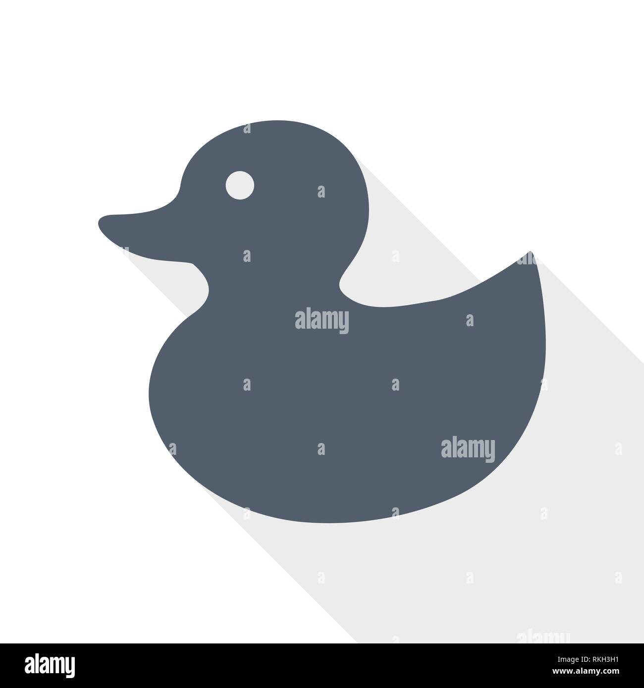 Duckling shadow Stock Vector Images - Alamy