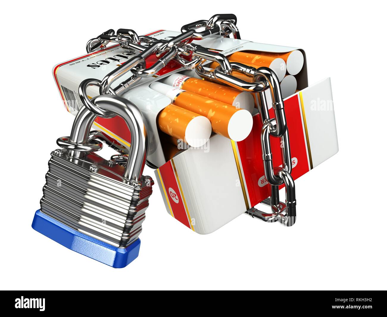 Chain smoker Cut Out Stock Images & Pictures - Alamy