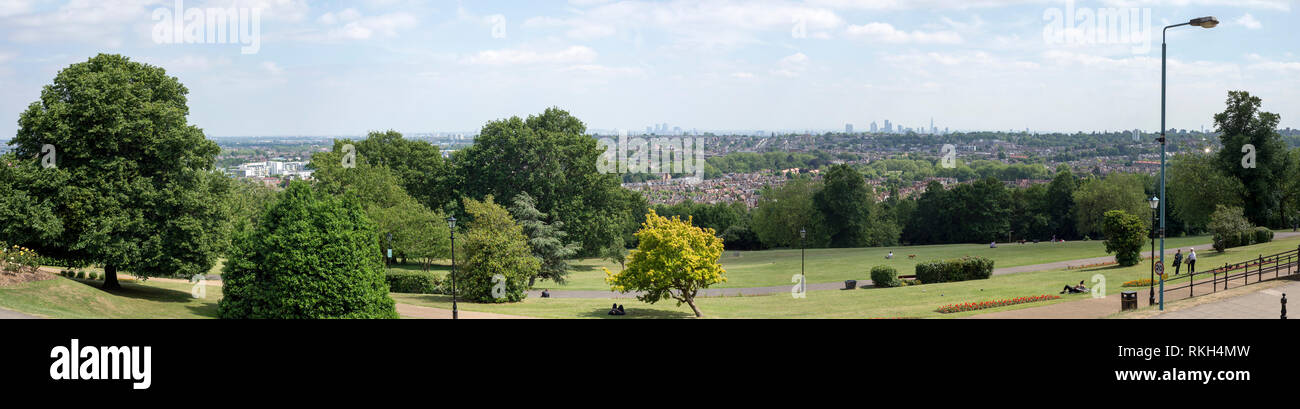 City view from alexandra palace hi-res stock photography and images - Alamy