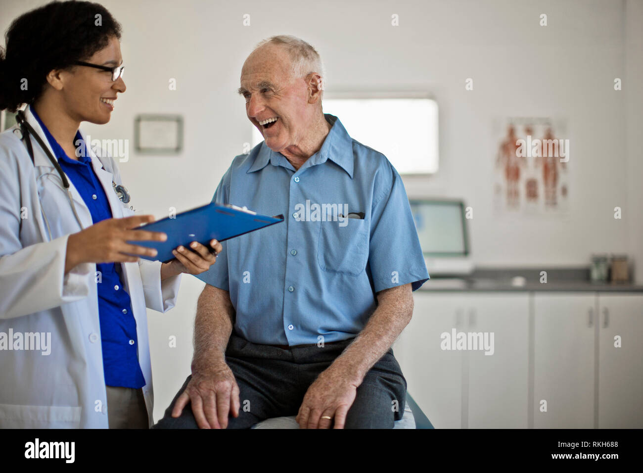 Annual check up adult hi-res stock photography and images - Alamy