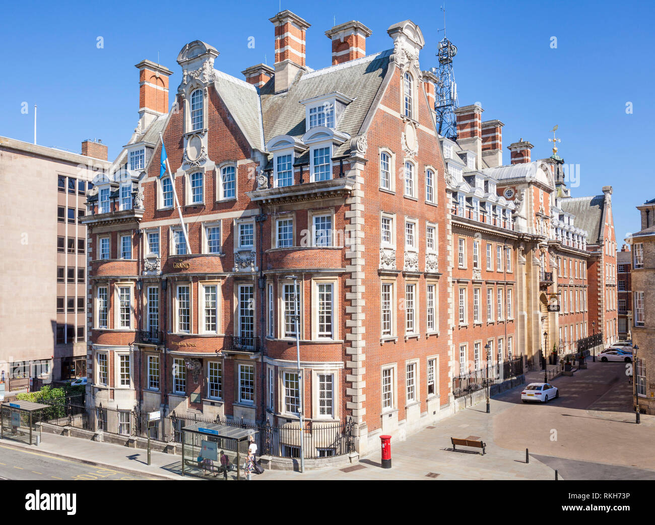 The Grand York the Grand Hotel Station Rise York Yorkshire England UK ...