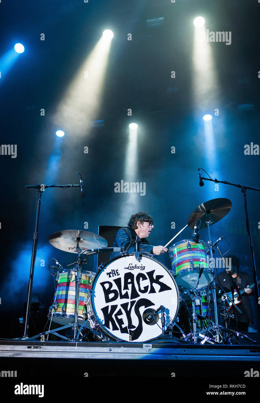 The American rock band The Black Keys performs a live concert at the ...