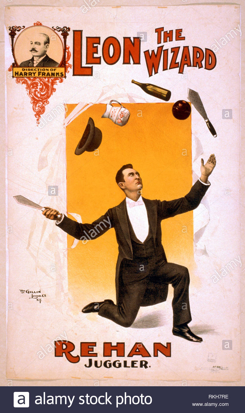 Advertising poster 1800s hi-res stock photography and images - Alamy