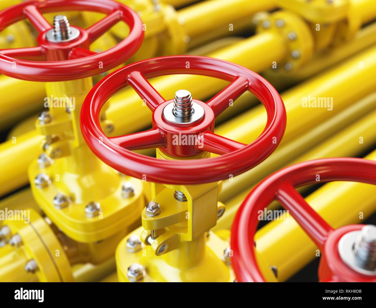 Line valves hi-res stock photography and images - Alamy